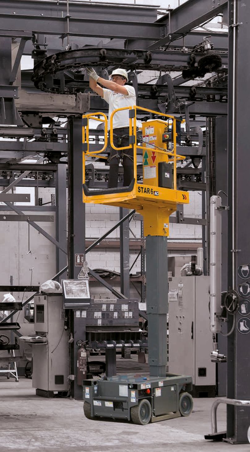 Star 6 - Akülü Dikey Platform - | Acarlar Makine - Haulotte, Omme Lift ...